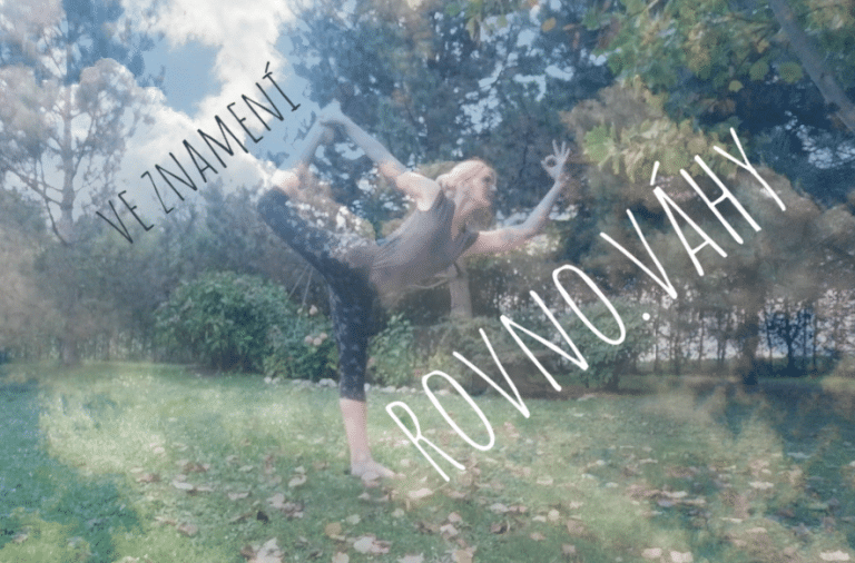 pozice tanečníka - Spojuje nás jóga